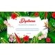 Kids Diploma with Tropical Plants and Flowers, Vectors | GraphicRiver