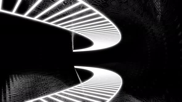Mirror Path Moving in Tunnel, Motion Graphics | VideoHive