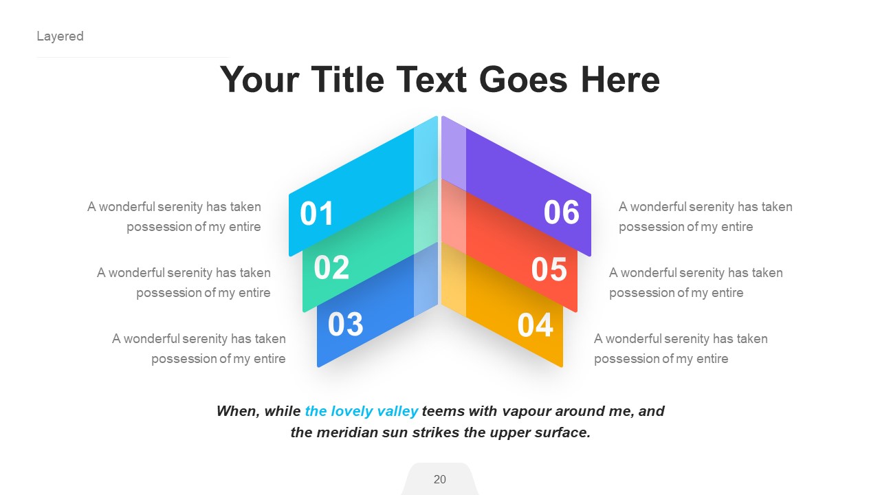 Layered Infographic PowerPoint Presentation Template, Presentation ...
