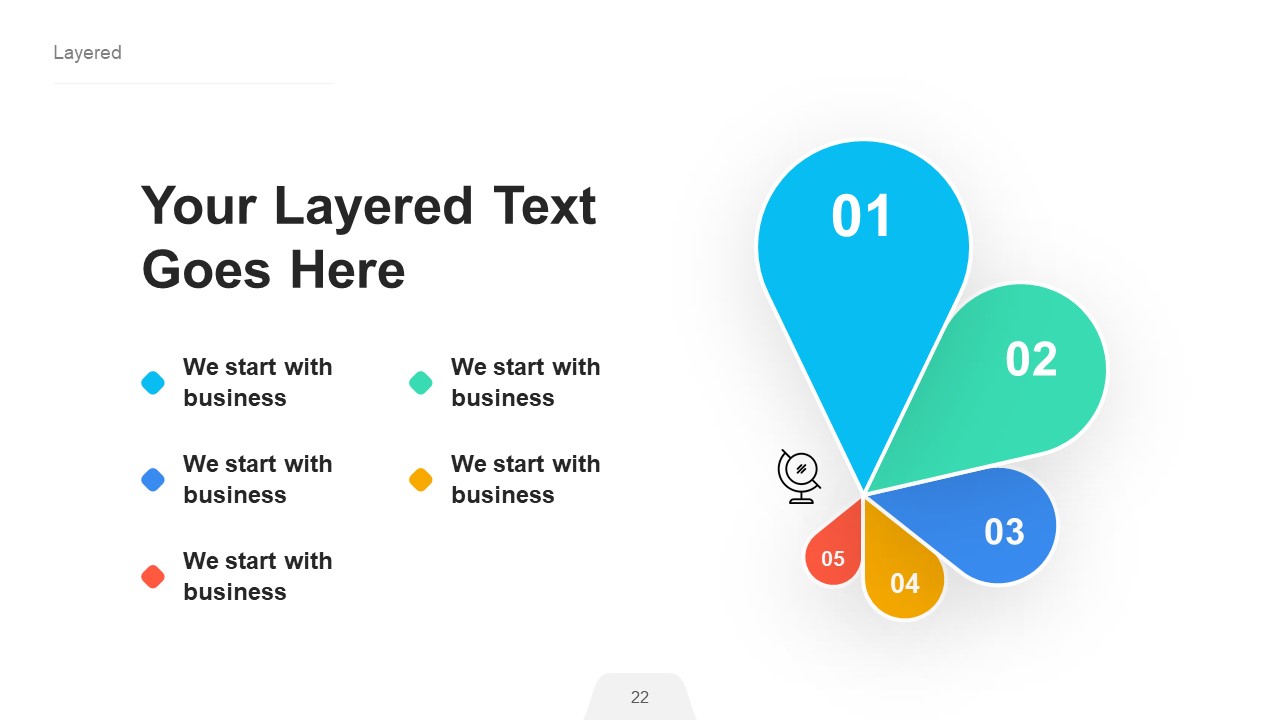 Layered Infographic PowerPoint Presentation Template, Presentation ...