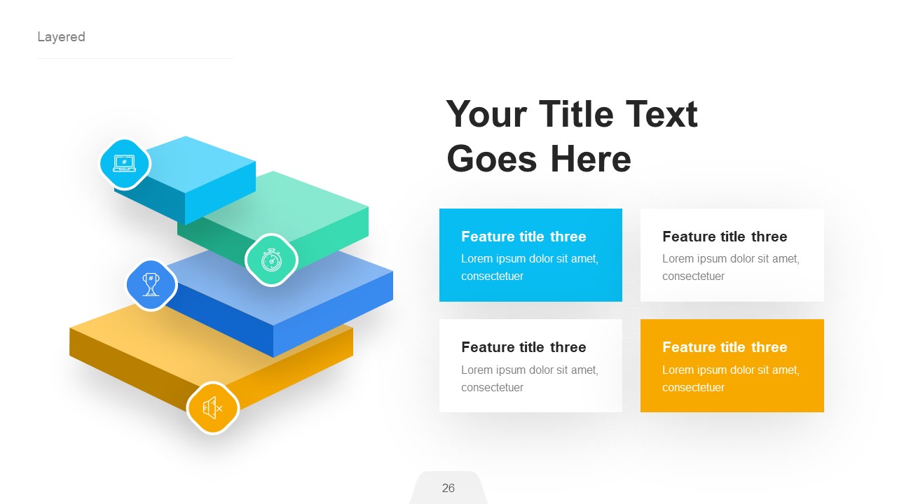 Layered Infographic PowerPoint Presentation Template, Presentation ...
