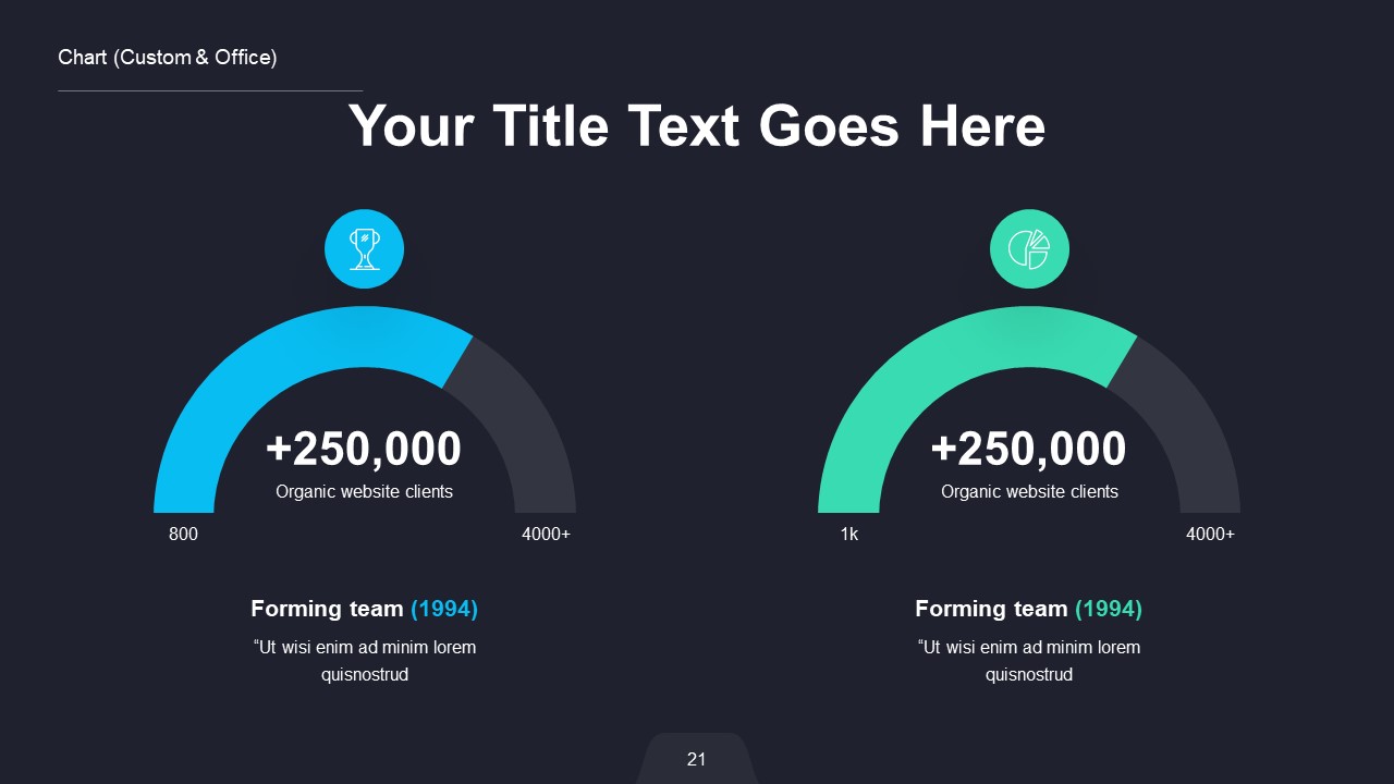 Chart and Diagram PowerPoint Presentation Template, Presentation Templates