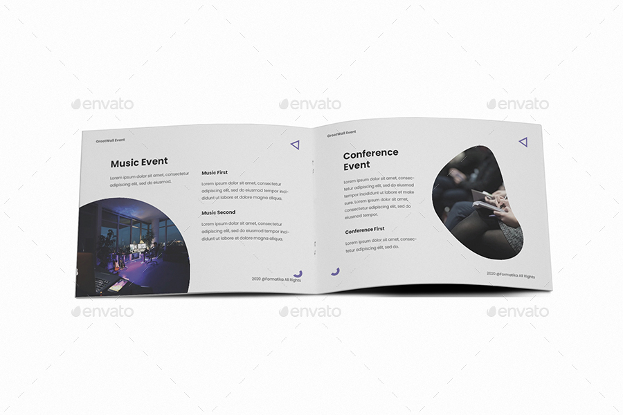 Event Organizer A5 Brochure Template, Print Templates | GraphicRiver