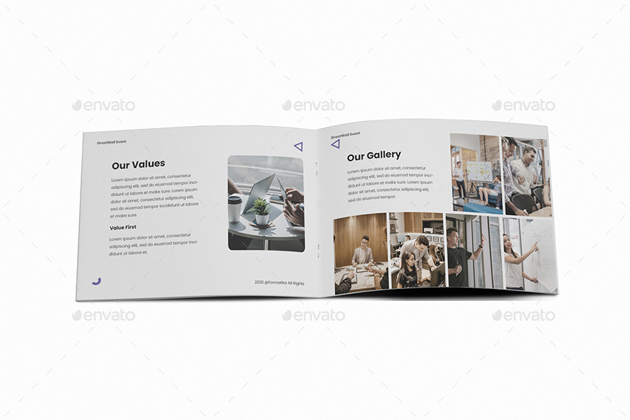 Event Organizer A5 Brochure Template, Print Templates | GraphicRiver