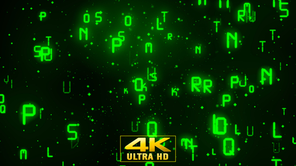 Digital Alphabets 1, Motion Graphics | VideoHive