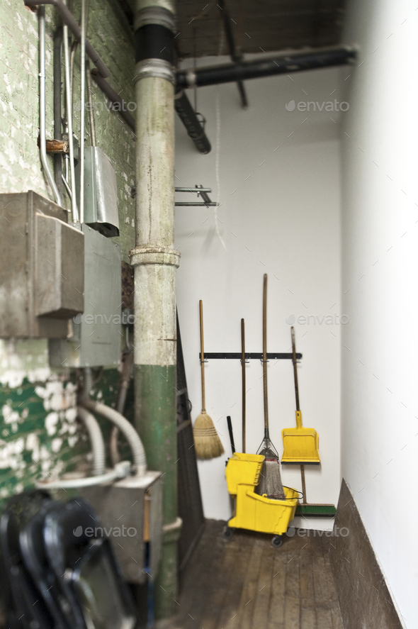 Janitor Closet Stock Photo by Mint_Images | PhotoDune