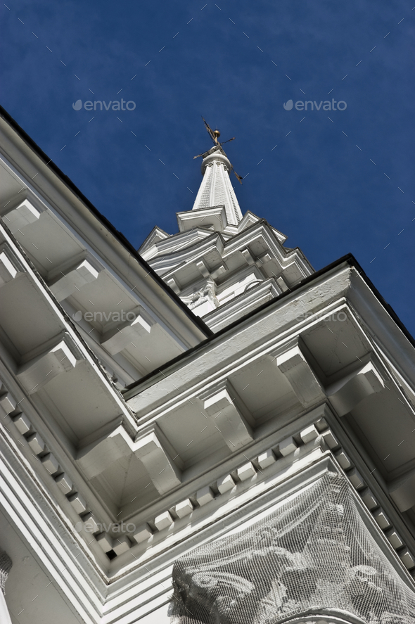 Spire on Building Stock Photo by Mint_Images | PhotoDune