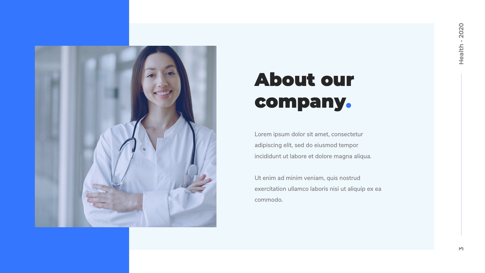 Health - Medical Google Slides Presentation, Presentation Templates