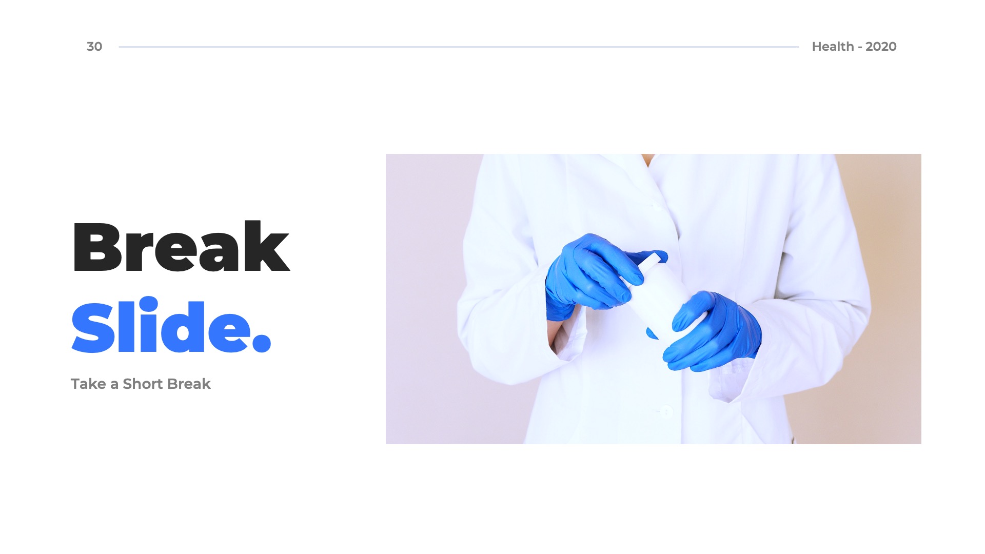 Health - Medical Google Slides Presentation, Presentation Templates