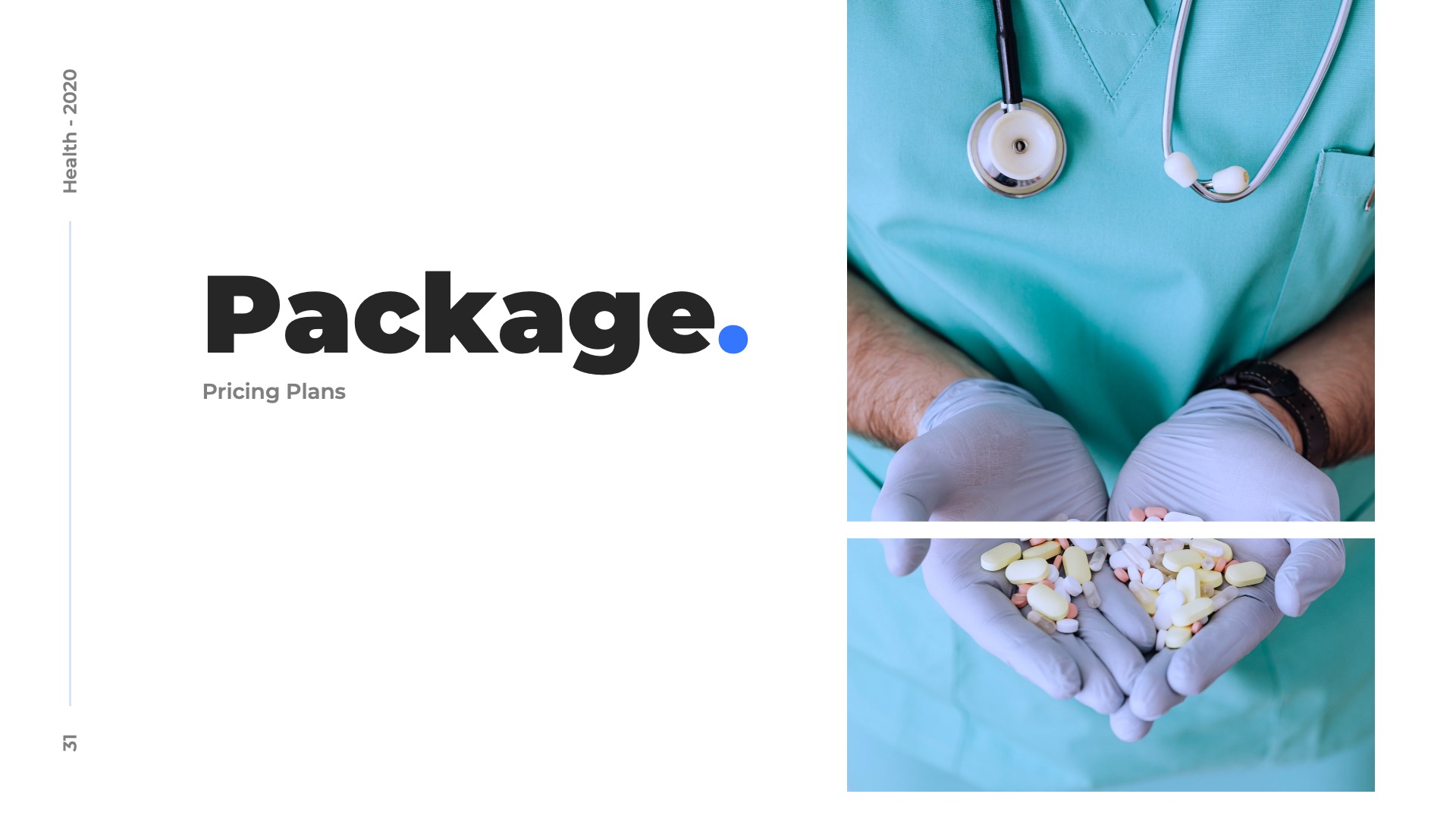 Health - Medical Google Slides Presentation, Presentation Templates