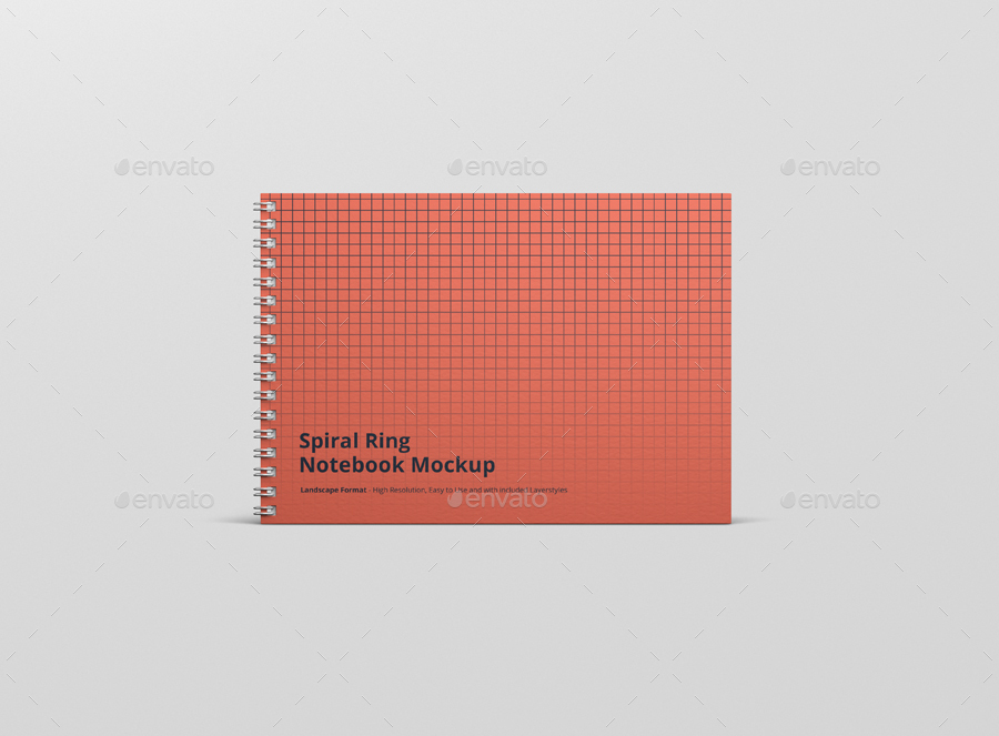 Spiral Ring Notebook Mockup Bundle, Graphics | GraphicRiver