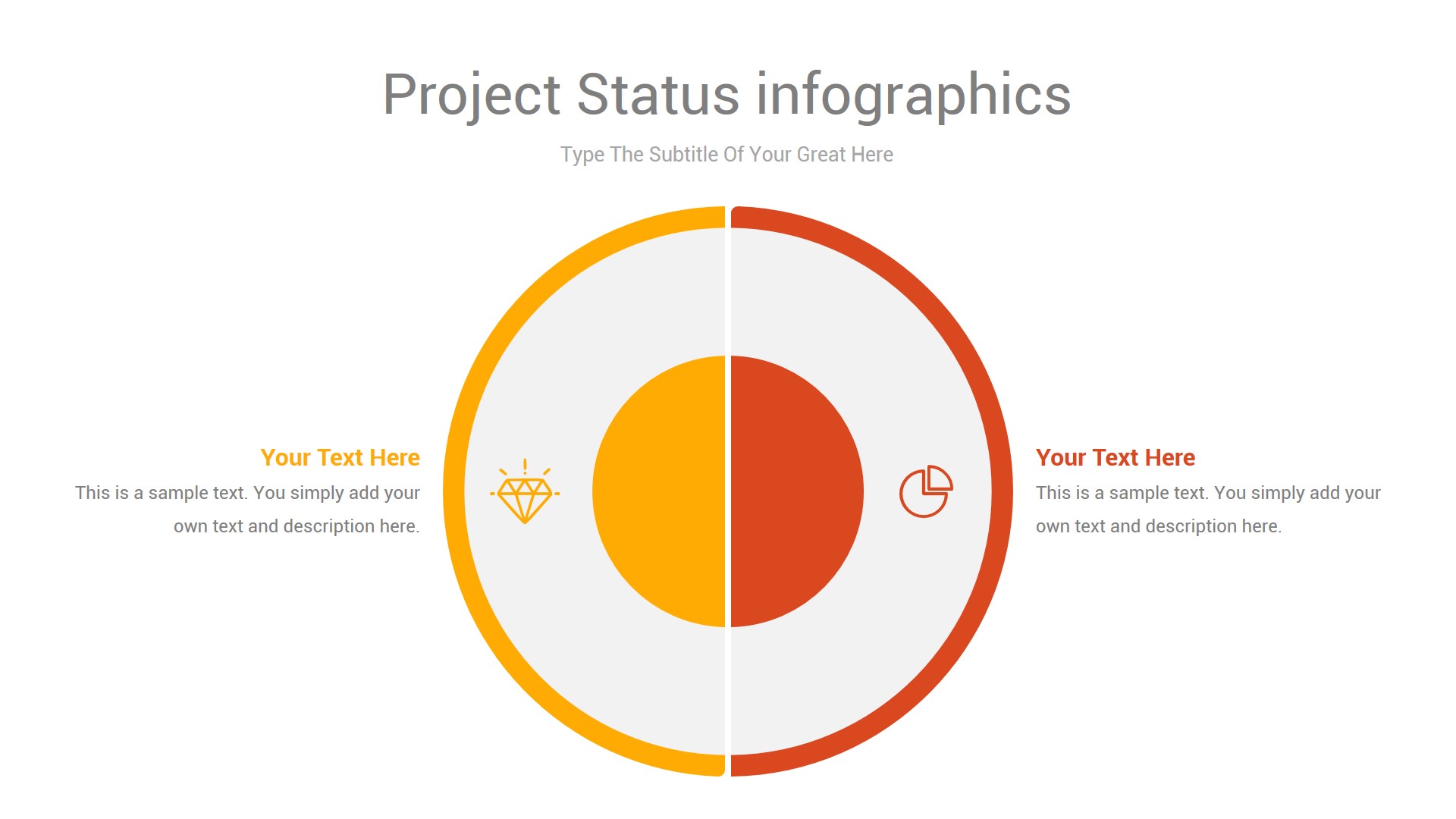 Project Status infographics PowerPoint Template by Neroox | GraphicRiver