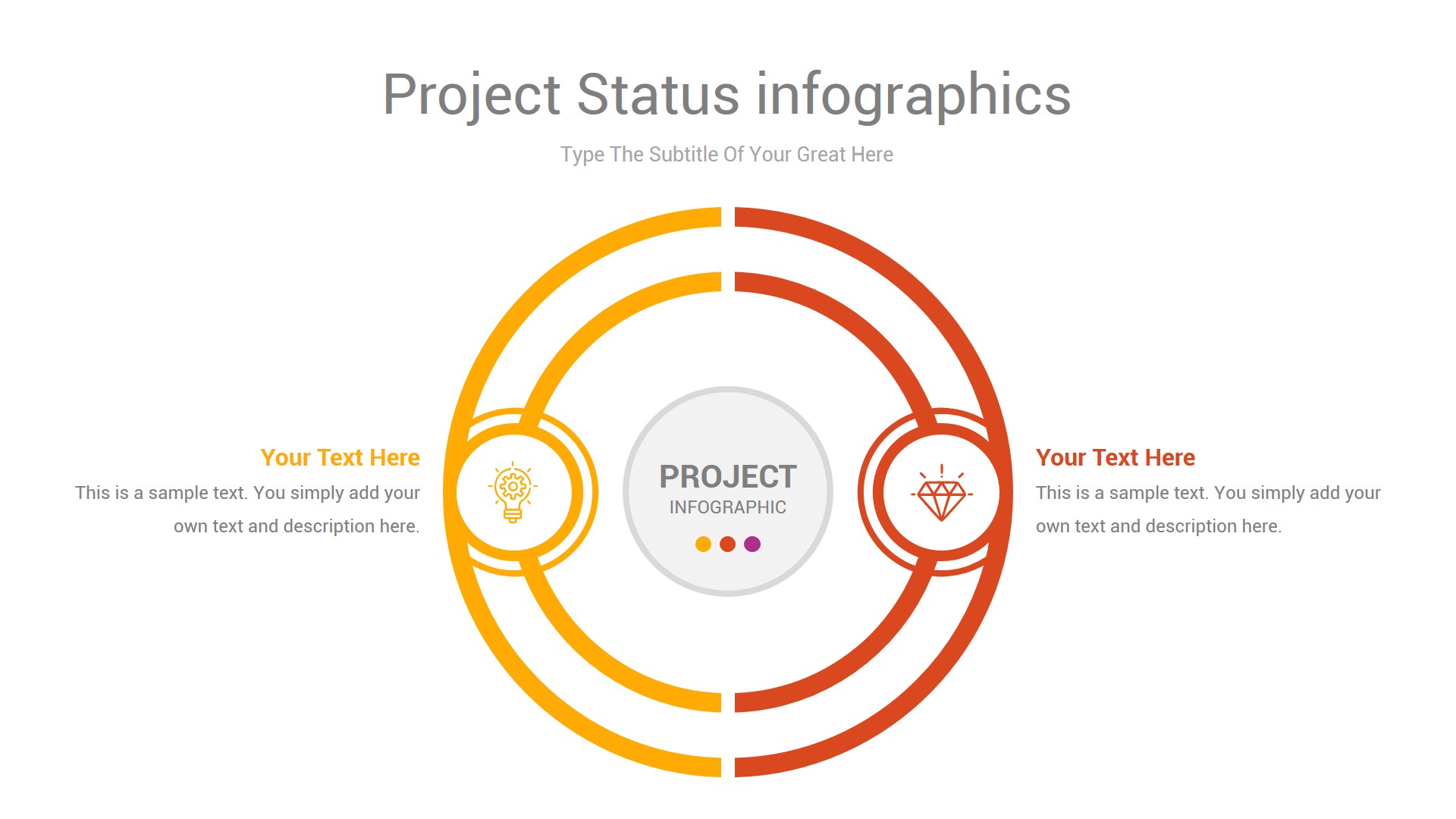 Project Status infographics PowerPoint Template by Neroox | GraphicRiver