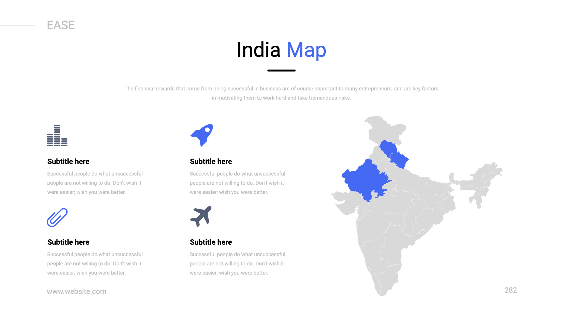EASE Animated Multipurpose Powerpoint Presentation Template by VoltGroup