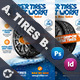 Auto Tires Bundle Templates, Print Templates | GraphicRiver