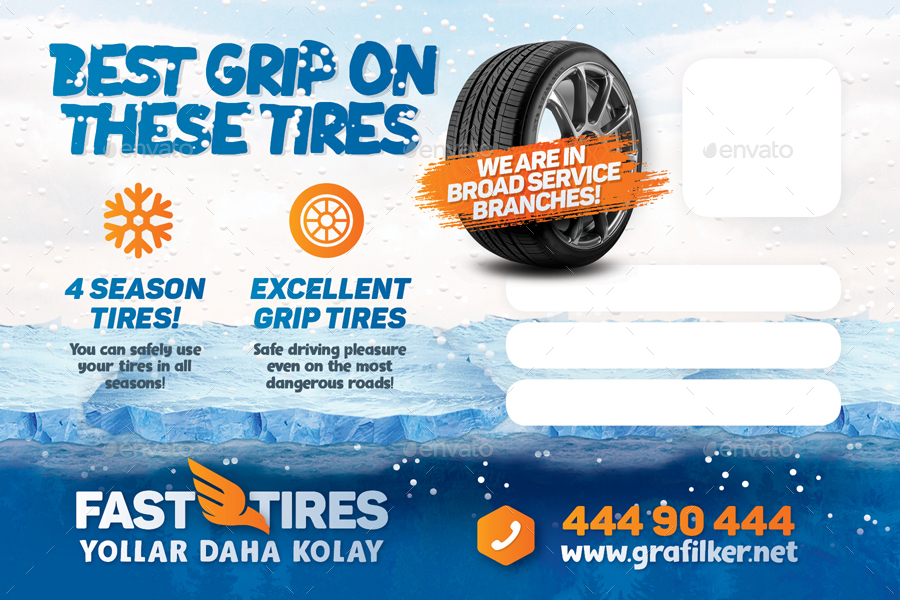 Auto Tires Bundle Templates, Print Templates | GraphicRiver