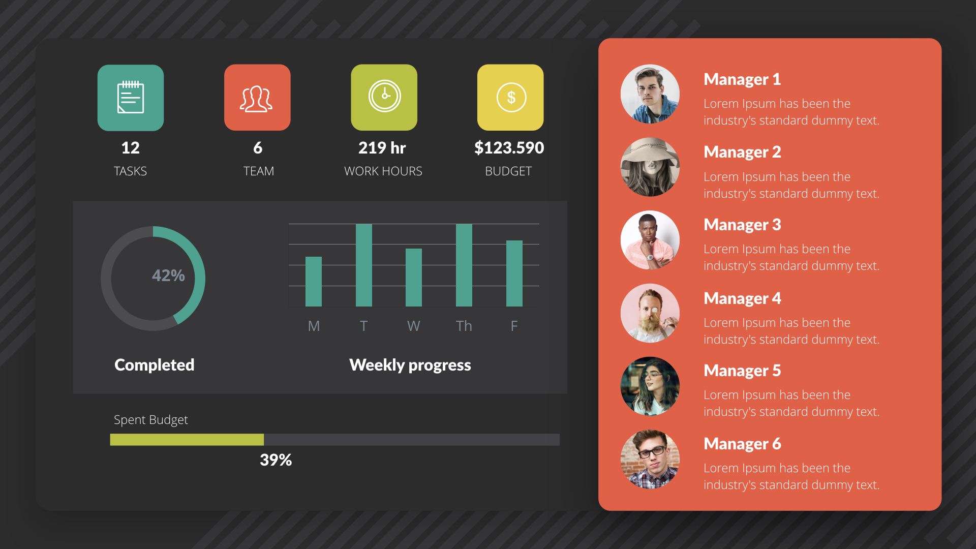 Project Teamwork Keynote Presentation Template by SanaNik | GraphicRiver