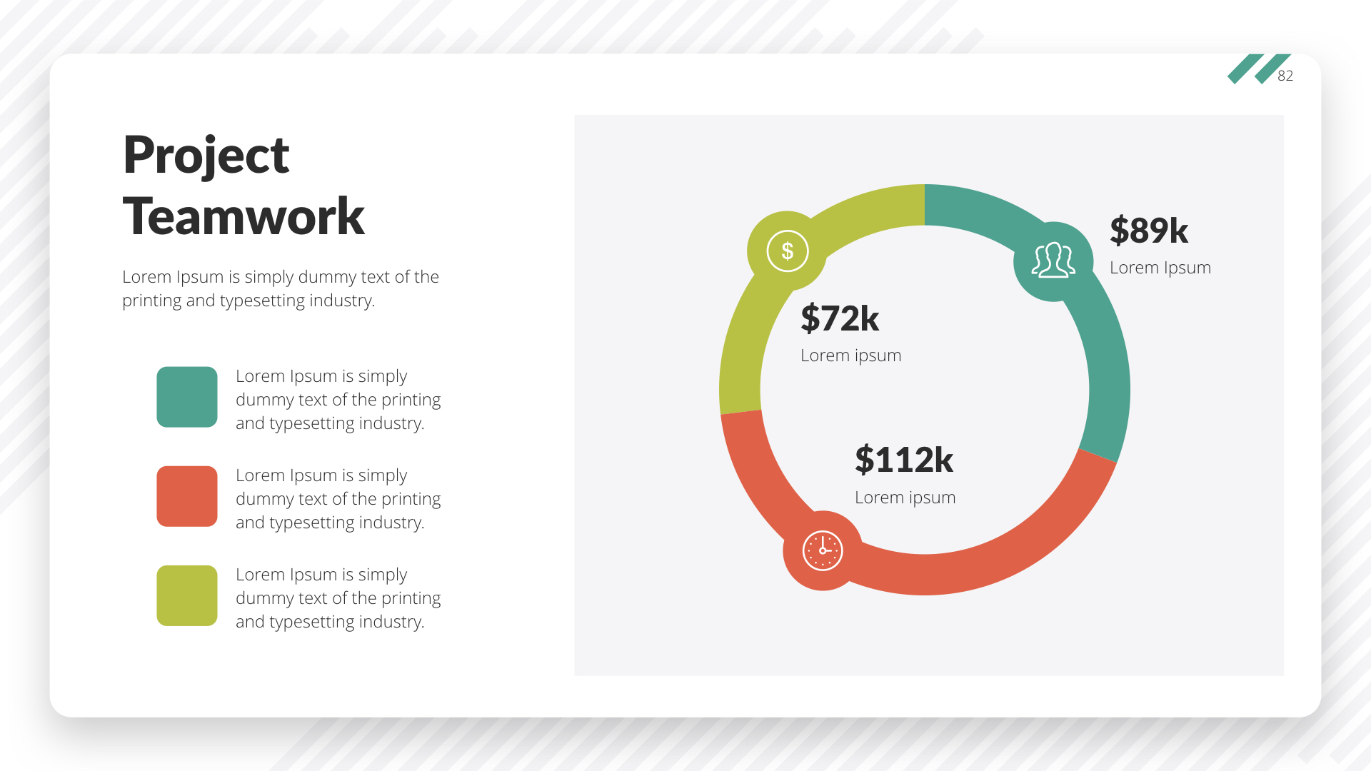 Project Teamwork Keynote Presentation Template by SanaNik | GraphicRiver