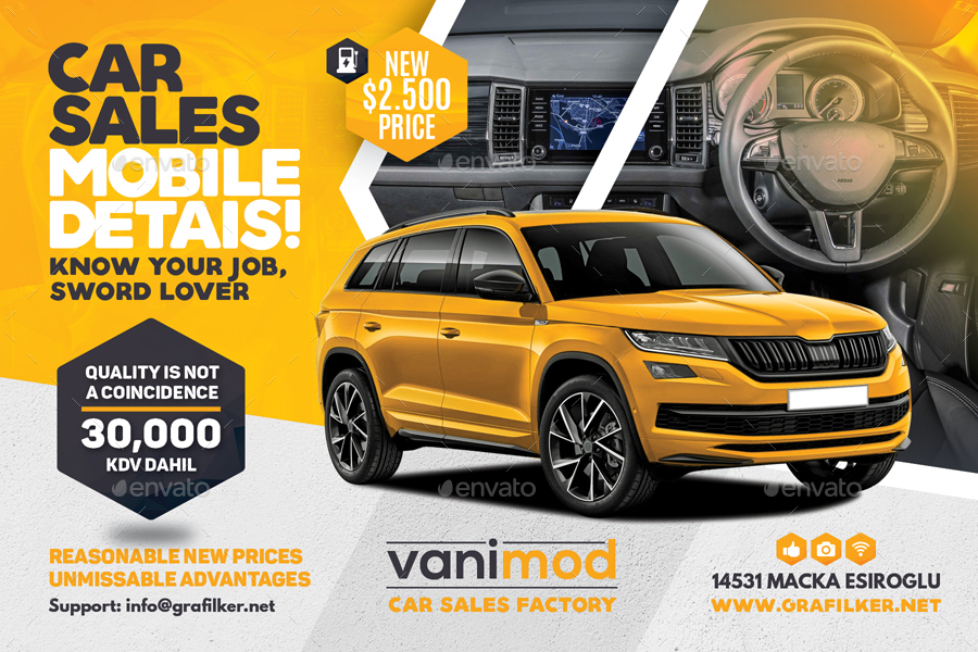 Car Sales Bundle Templates, Print Templates | GraphicRiver