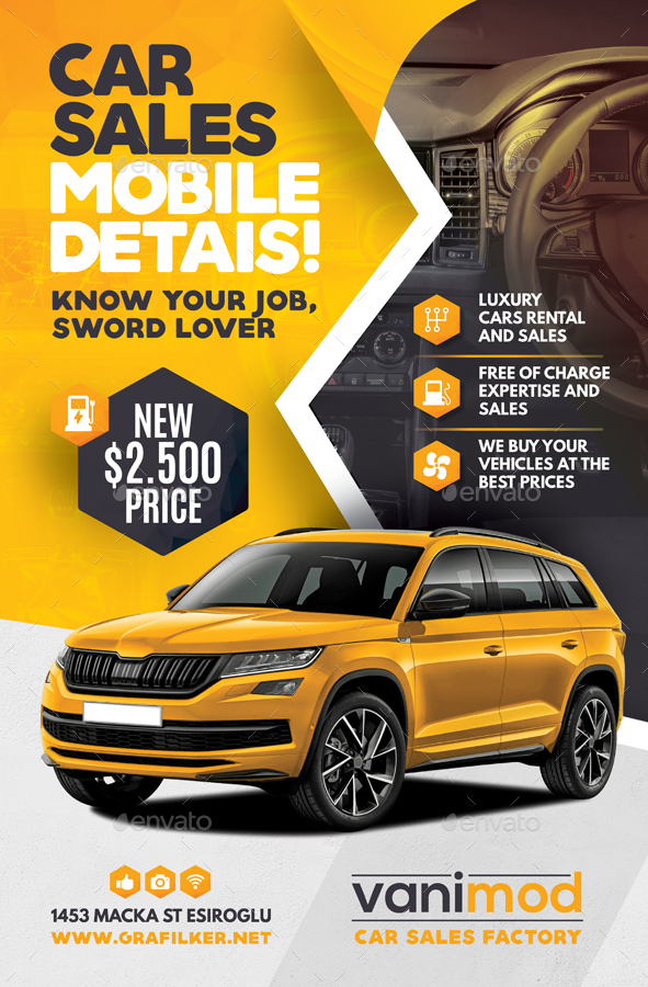 Car Sales Bundle Templates, Print Templates | GraphicRiver