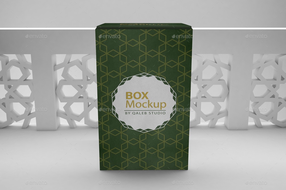 Arabic Rectangle Box Mockup, Graphics | GraphicRiver