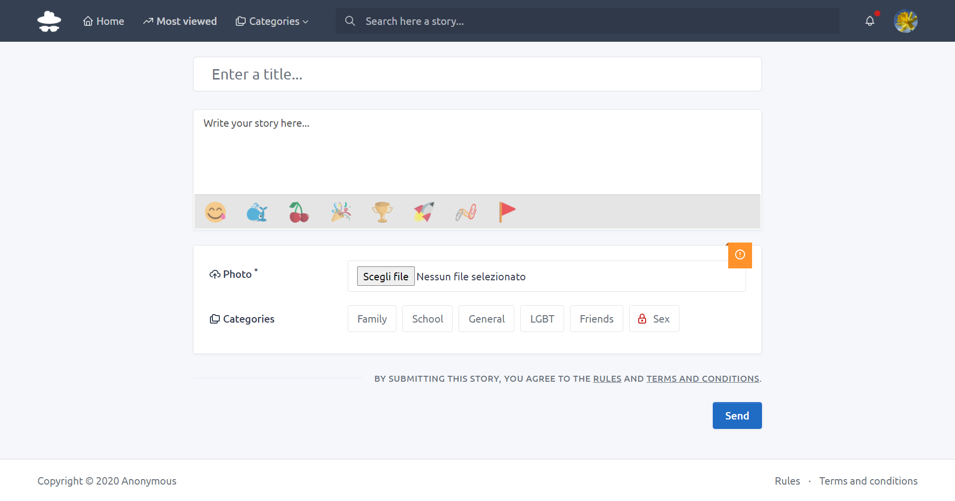 Anonymous - Secret Confessions by LabNetwork | CodeCanyon