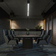 Meeting Room In Dark Style, Graphics | GraphicRiver