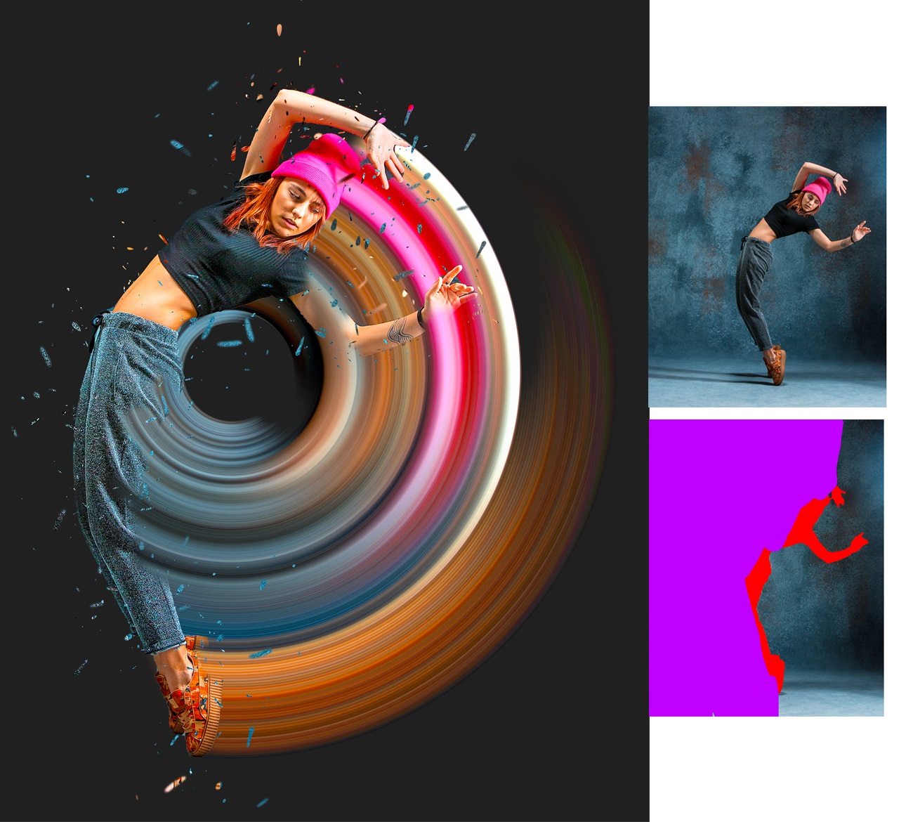 Circular Pixel Stretch Effect, Add-ons | GraphicRiver