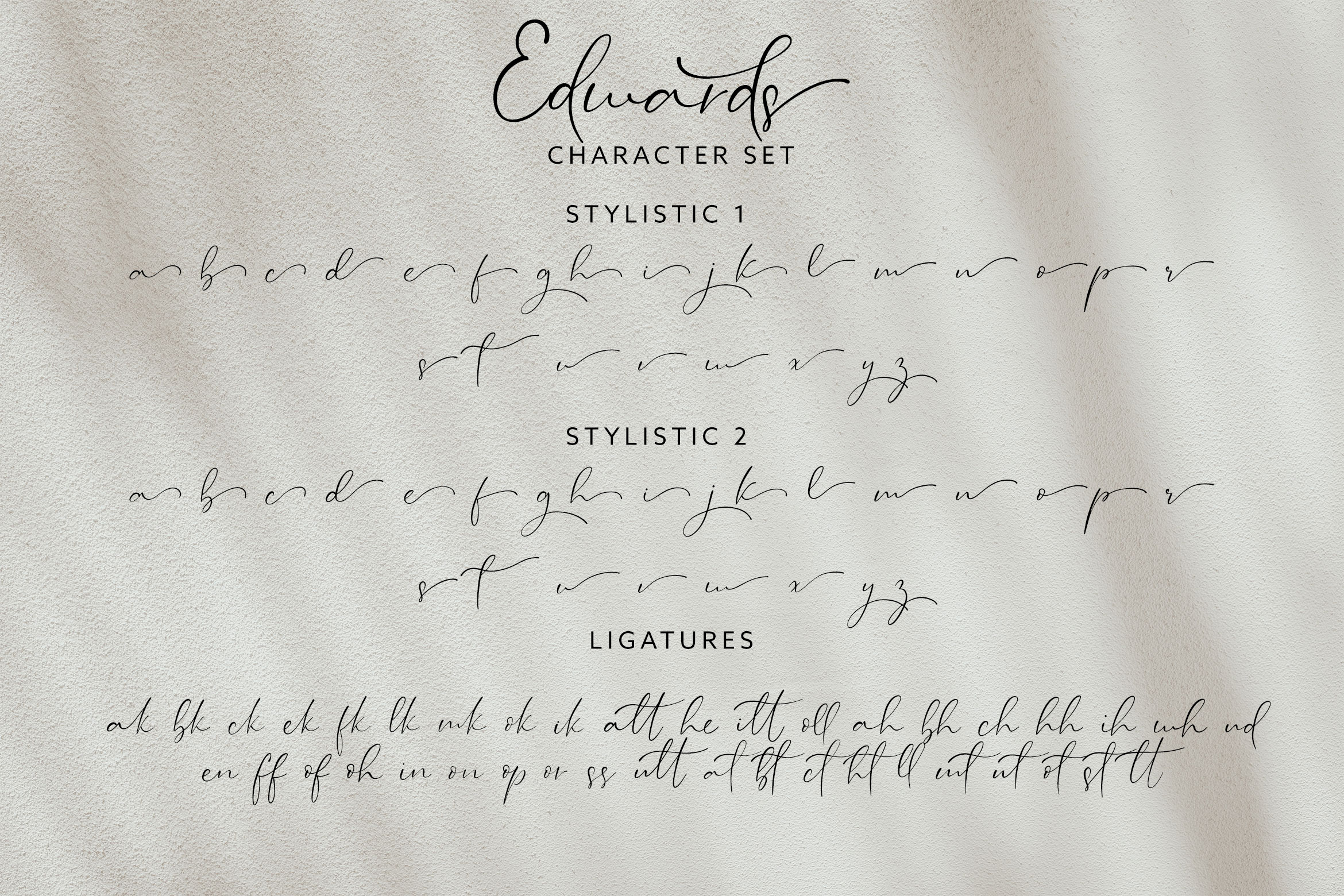 Edwards Script, Fonts | GraphicRiver
