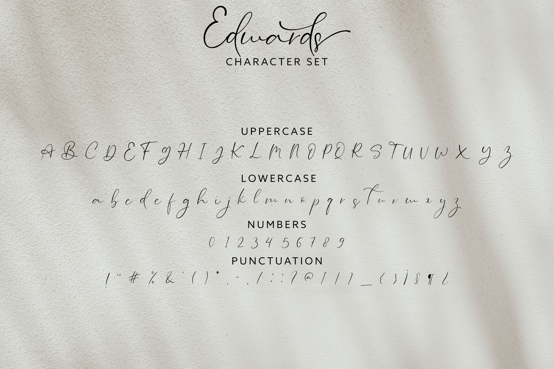 Edwards Script, Fonts | GraphicRiver