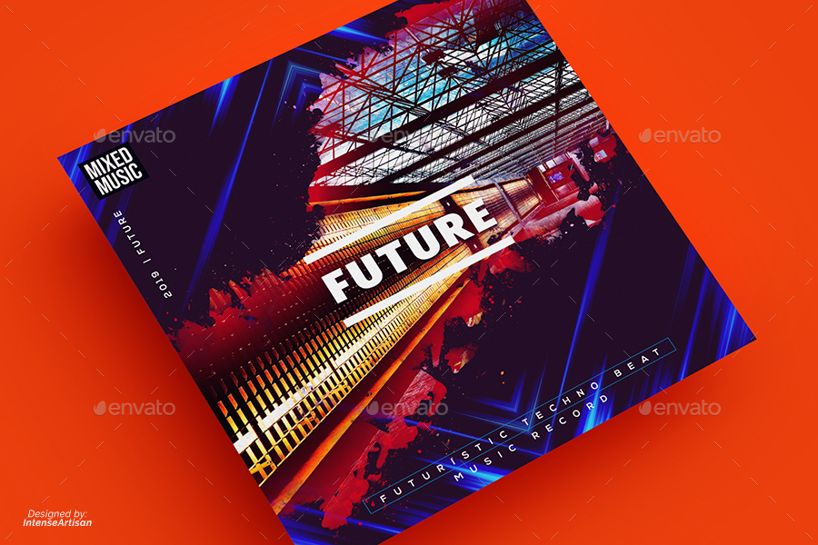 2in1 Music Album Cover - Bundle 14, Web Elements | GraphicRiver