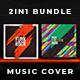 2in1 Music Album Cover - Bundle 16, Web Elements | GraphicRiver