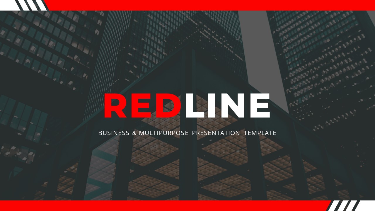 REDLINE - Multipurpose Business Google Slide Template, Presentation ...