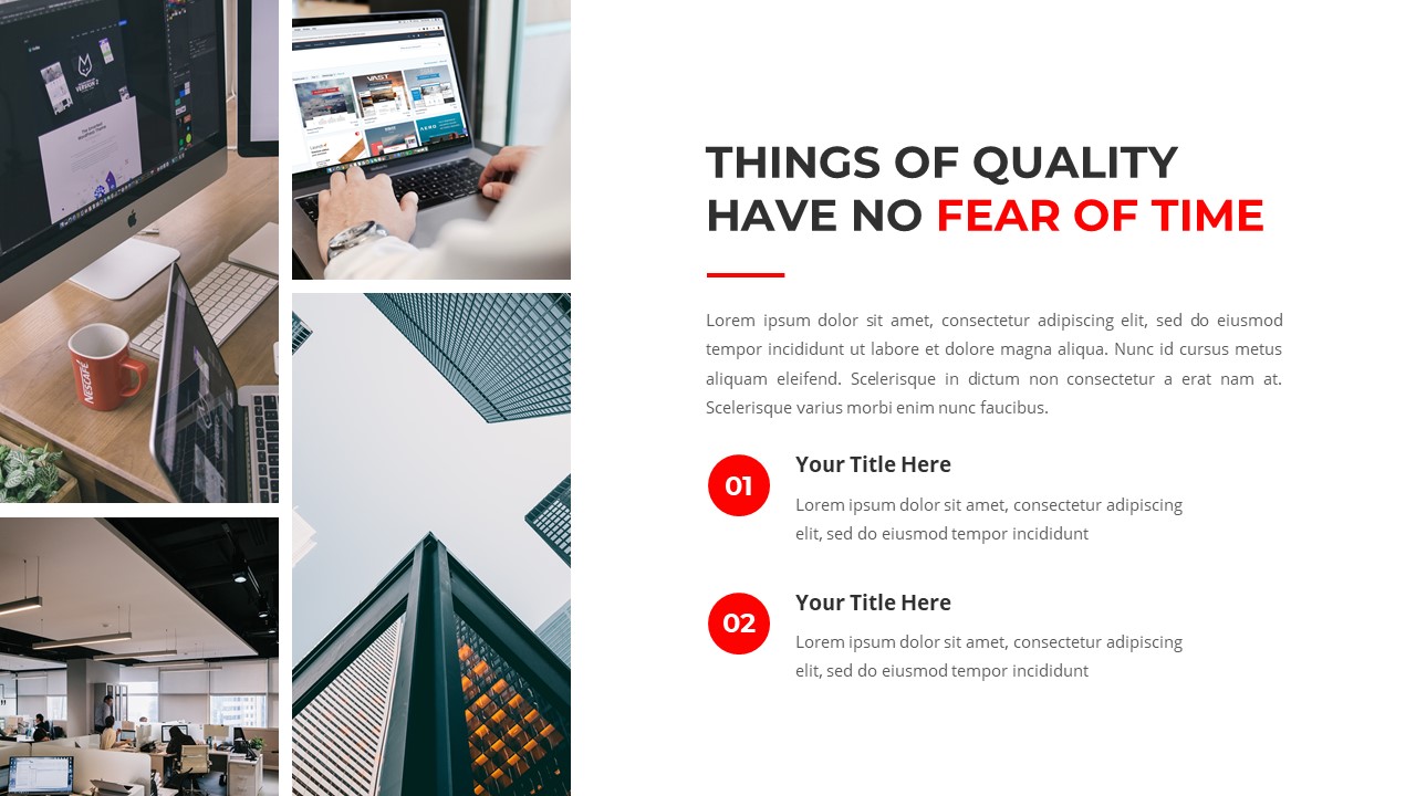 REDLINE - Multipurpose Business Google Slide Template, Presentation ...