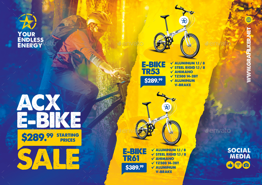 Bicycle Sales Bundle Templates, Print Templates | GraphicRiver