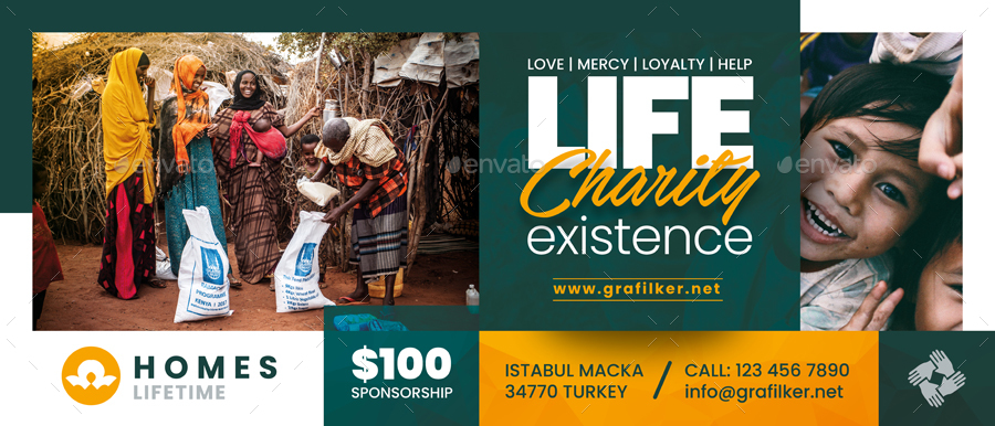 Charity Bundle Templates, Print Templates | GraphicRiver