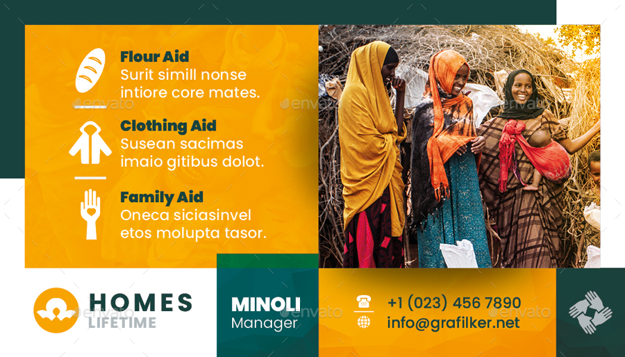Charity Bundle Templates, Print Templates | GraphicRiver