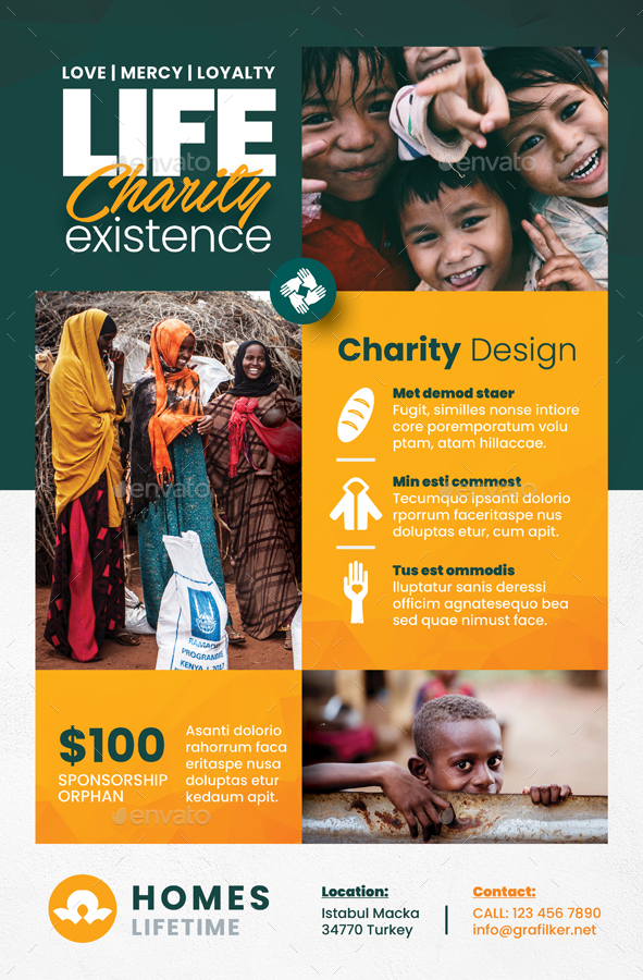 Charity Bundle Templates, Print Templates | GraphicRiver