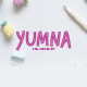 Yumna | Cartoon font, Fonts | GraphicRiver