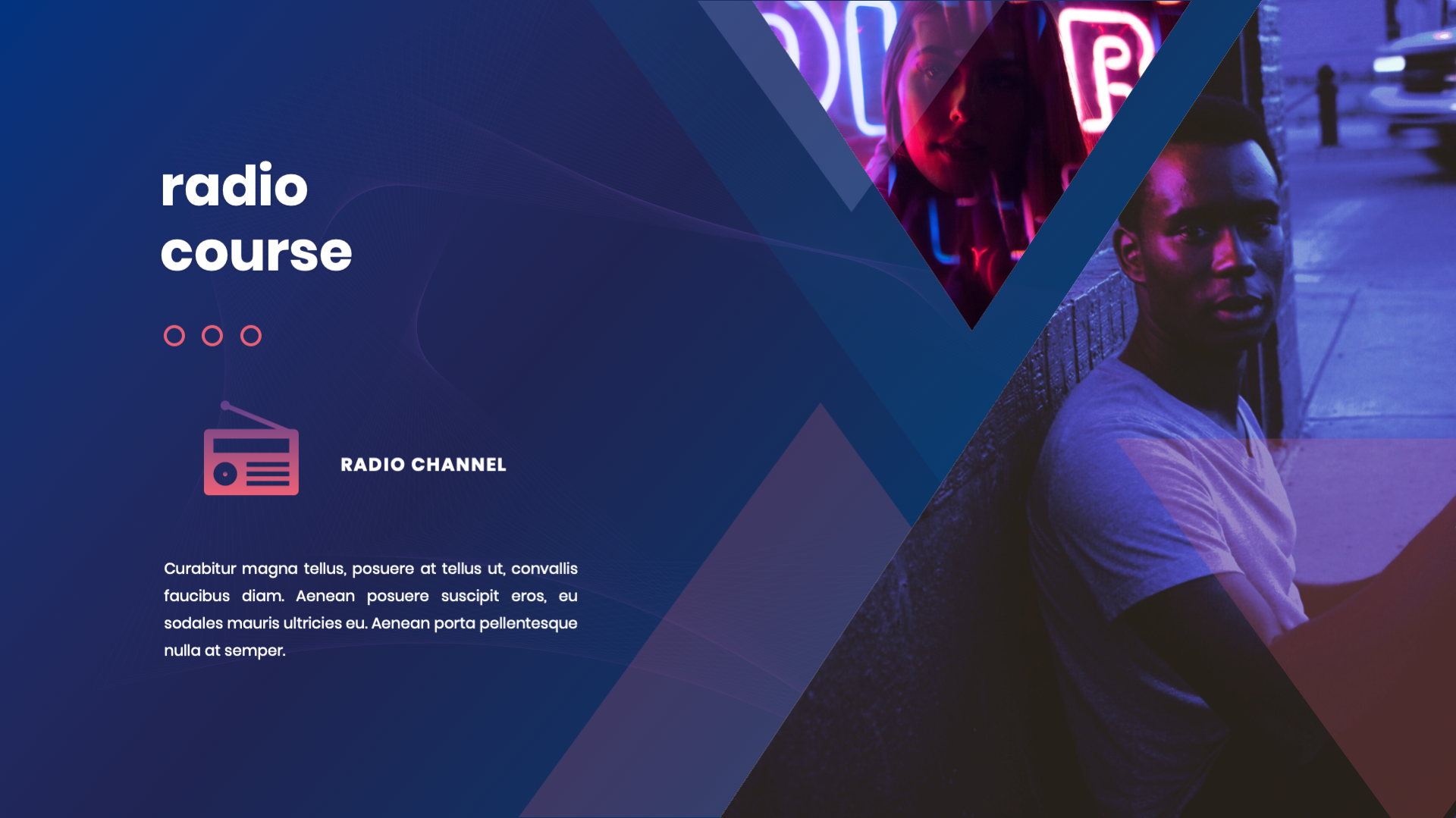 Afterwork - Music Keynote Presentation Template by waywee_creative