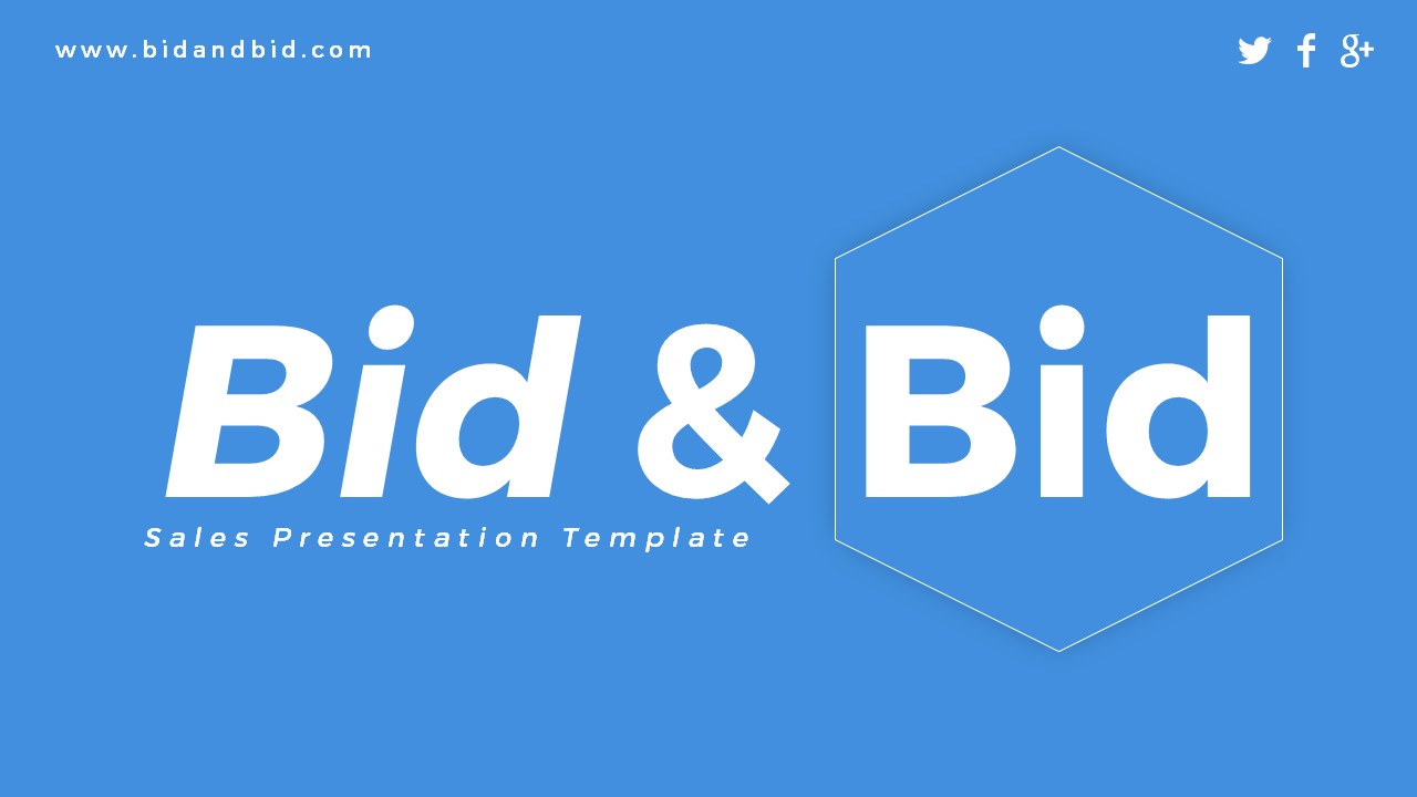 Bid&bid Sales Presentation Template, Presentation Templates | GraphicRiver