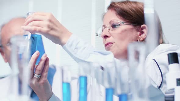 Portrait of Two Scientists Talking, Stock Footage | VideoHive