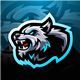 Wild Wolf Head Esport, Vectors | GraphicRiver