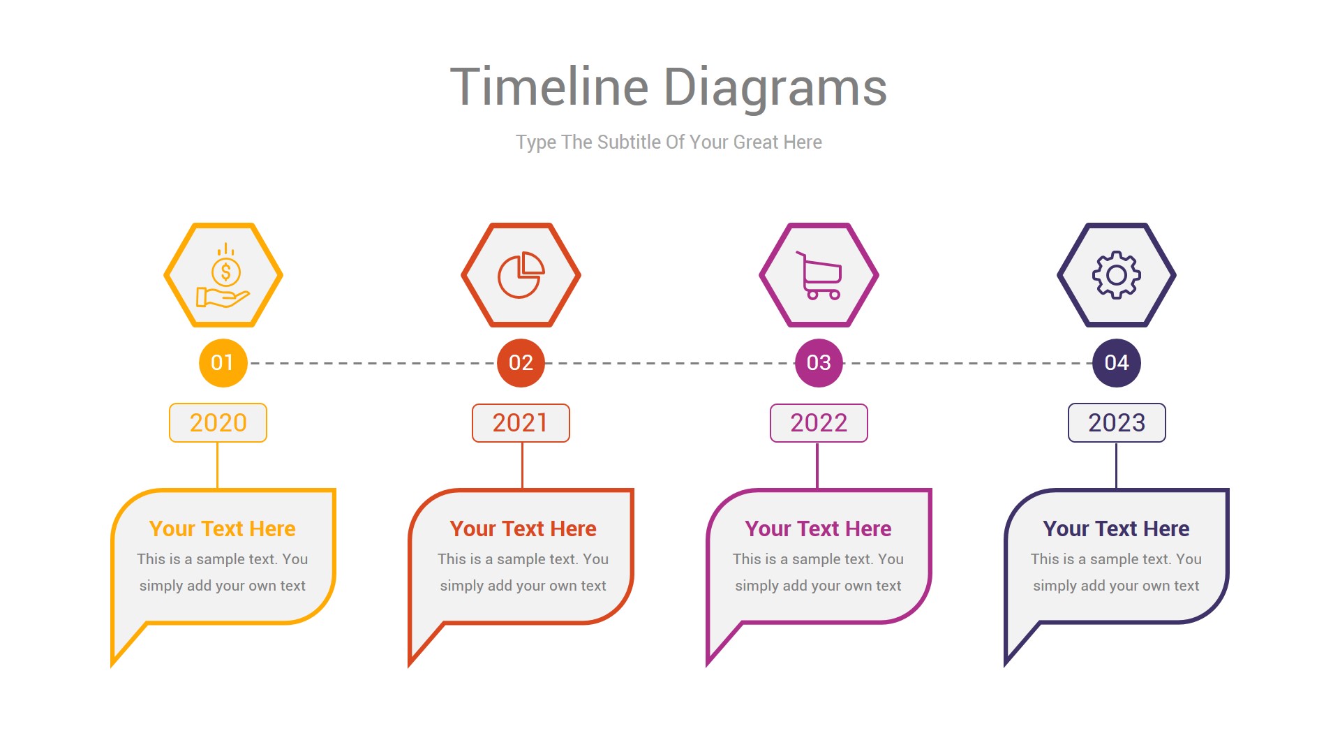Timeline Diagrams PowerPoint Template, Presentation Templates ...