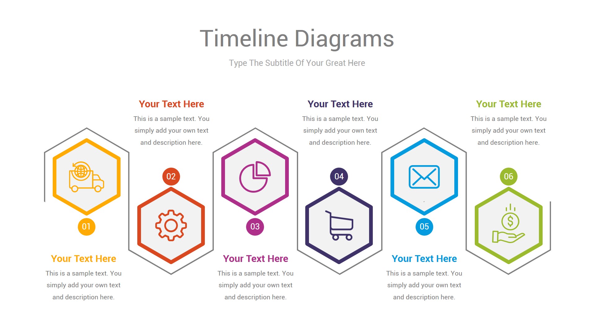 Timeline Diagrams PowerPoint Template, Presentation Templates ...