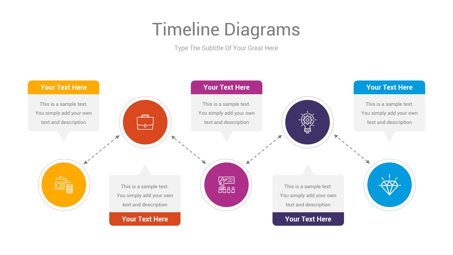Timeline Diagrams PowerPoint Template, Presentation Templates ...