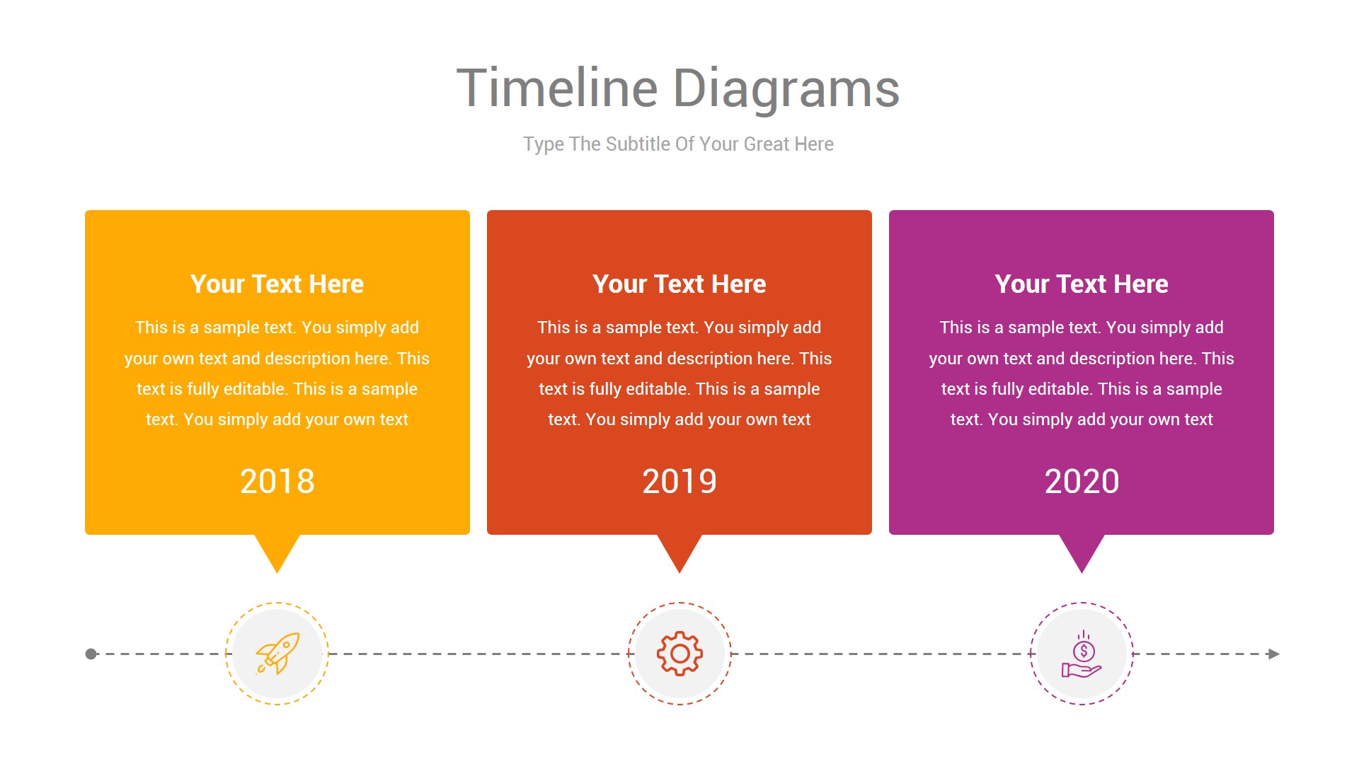 Timeline Diagrams PowerPoint Template, Presentation Templates ...
