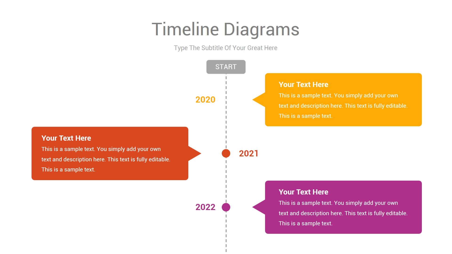 Timeline Diagrams PowerPoint Template by Neroox | GraphicRiver