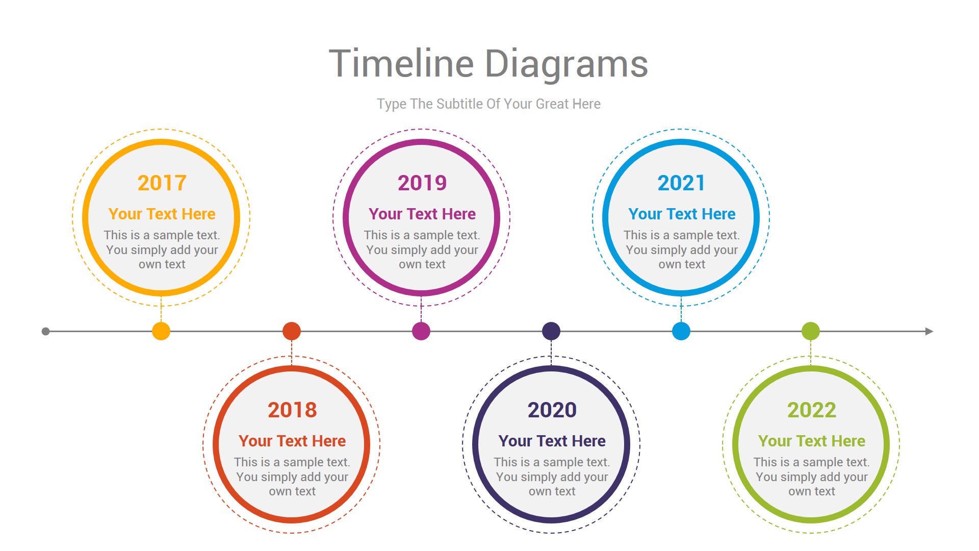 Timeline Diagrams PowerPoint Template by Neroox | GraphicRiver