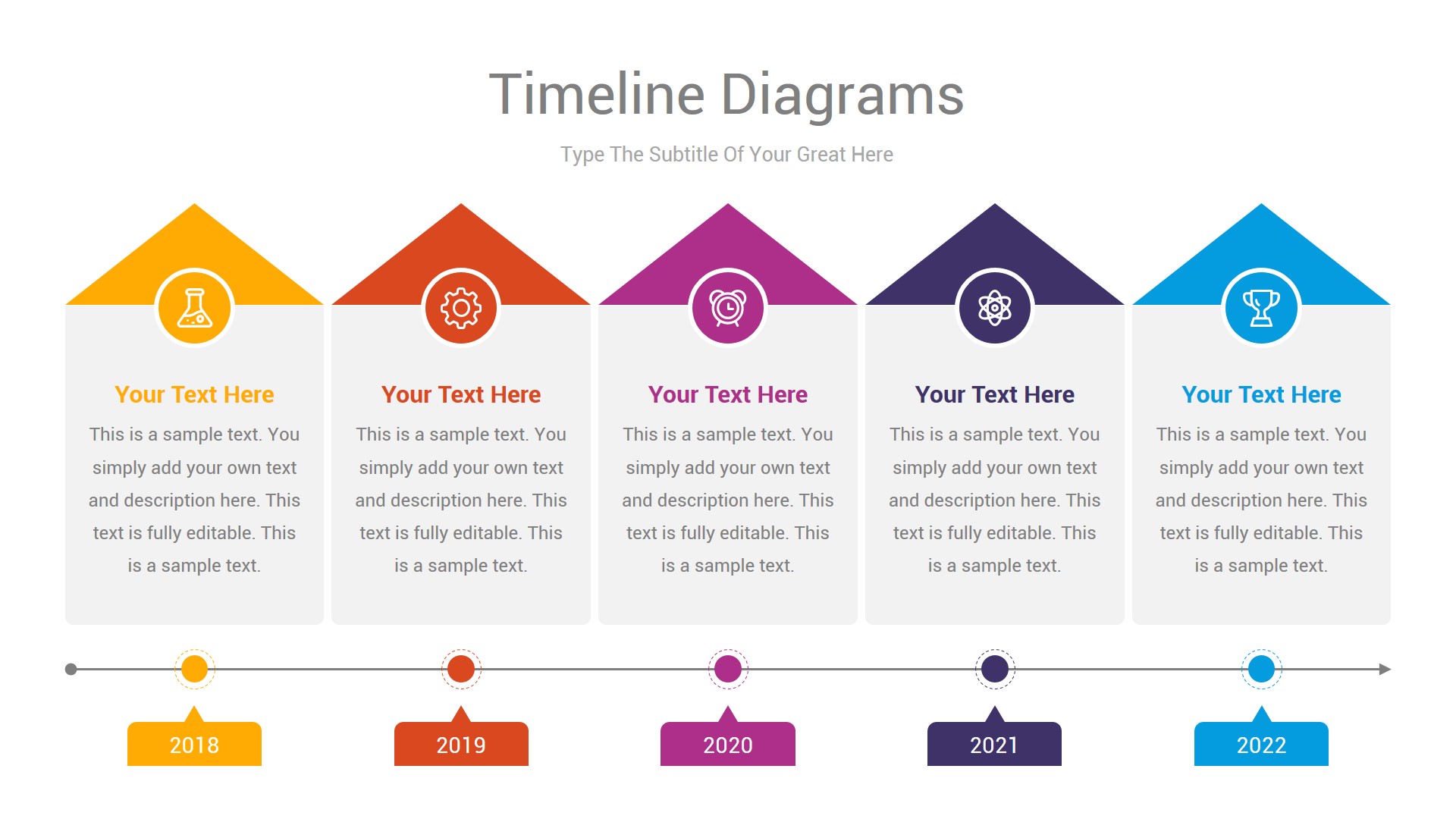 Timeline Diagrams PowerPoint Template by Neroox | GraphicRiver
